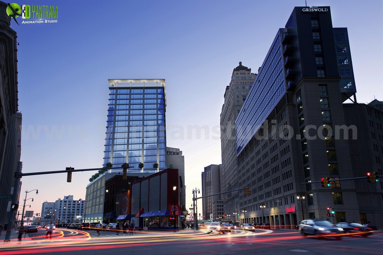 Yantram Architectural Design Studio - Commercial High-Rise building ...