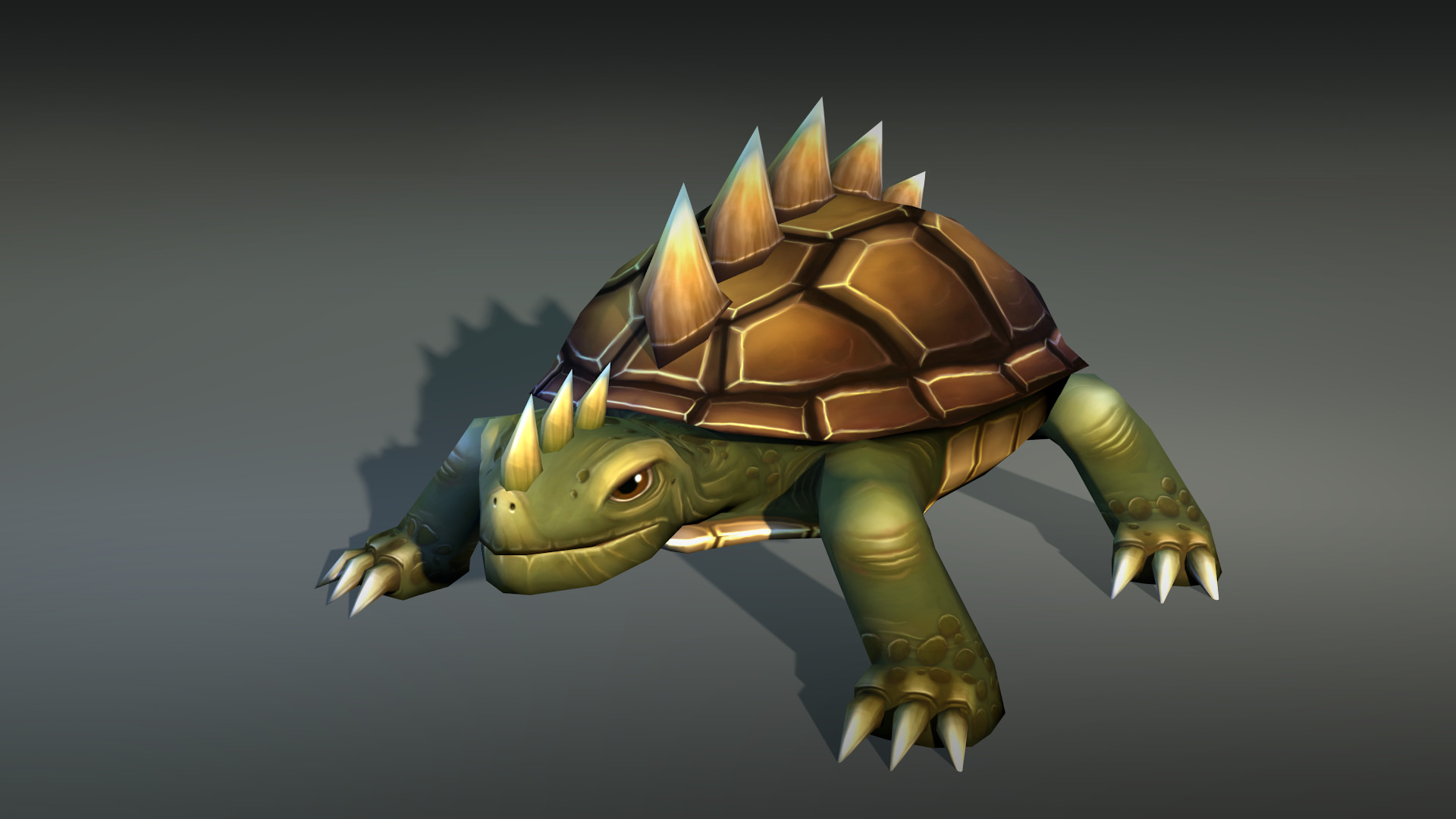 ArtStation - Low-poly Handpainted Turtles