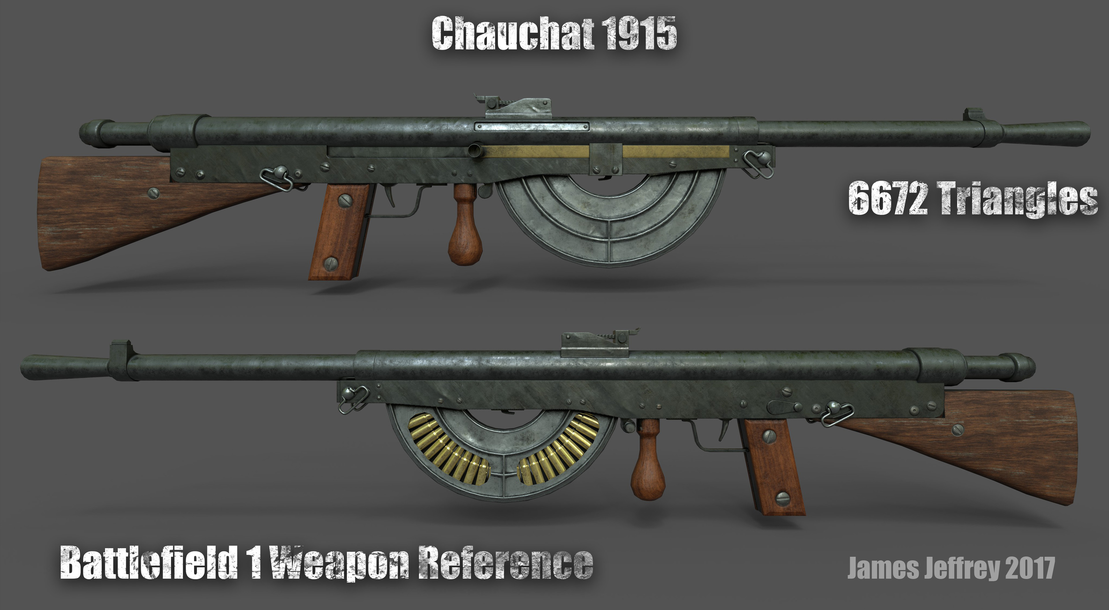 James Jeffrey - Chauchat 1915