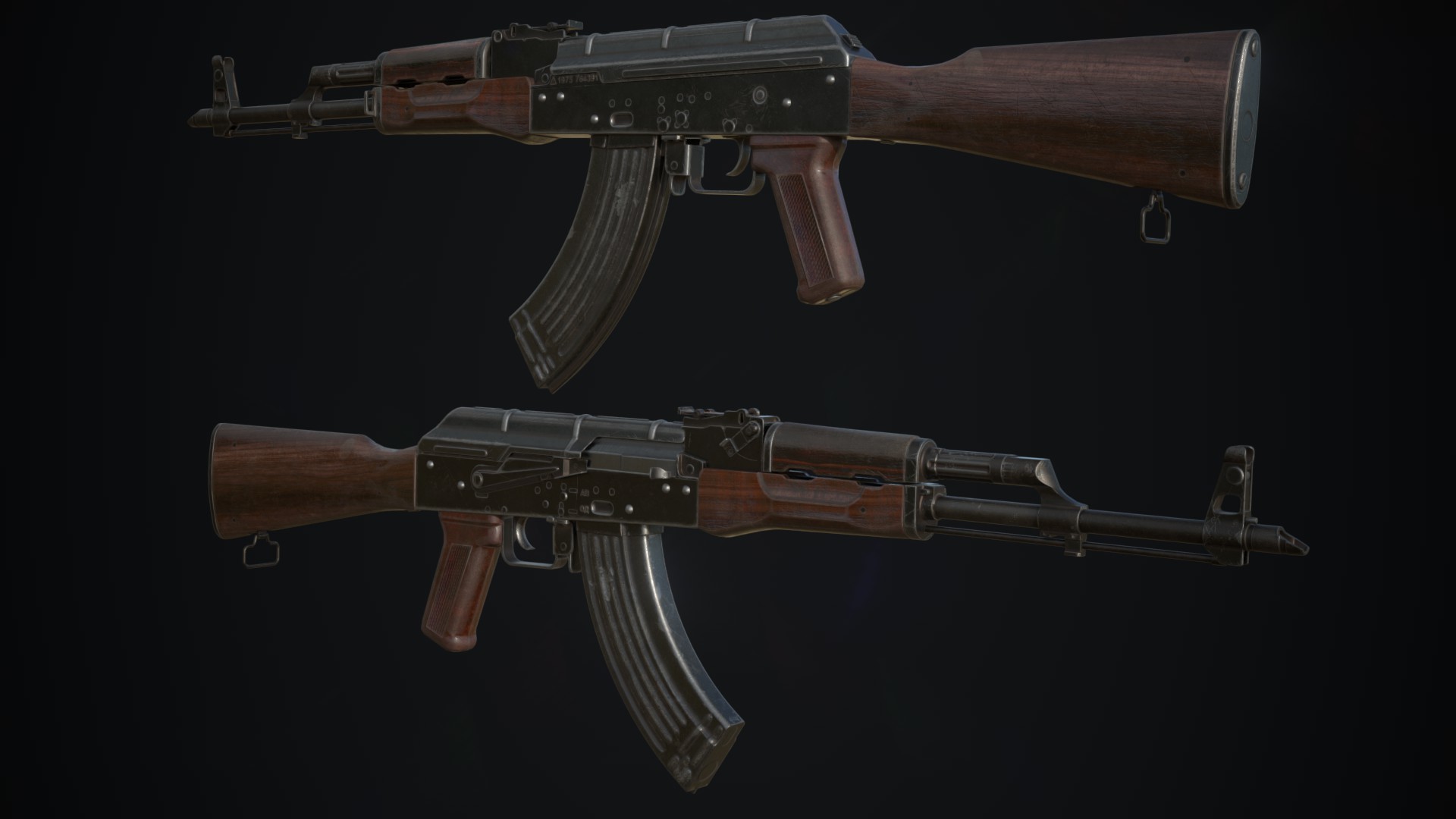 ArtStation - AKM Rifle