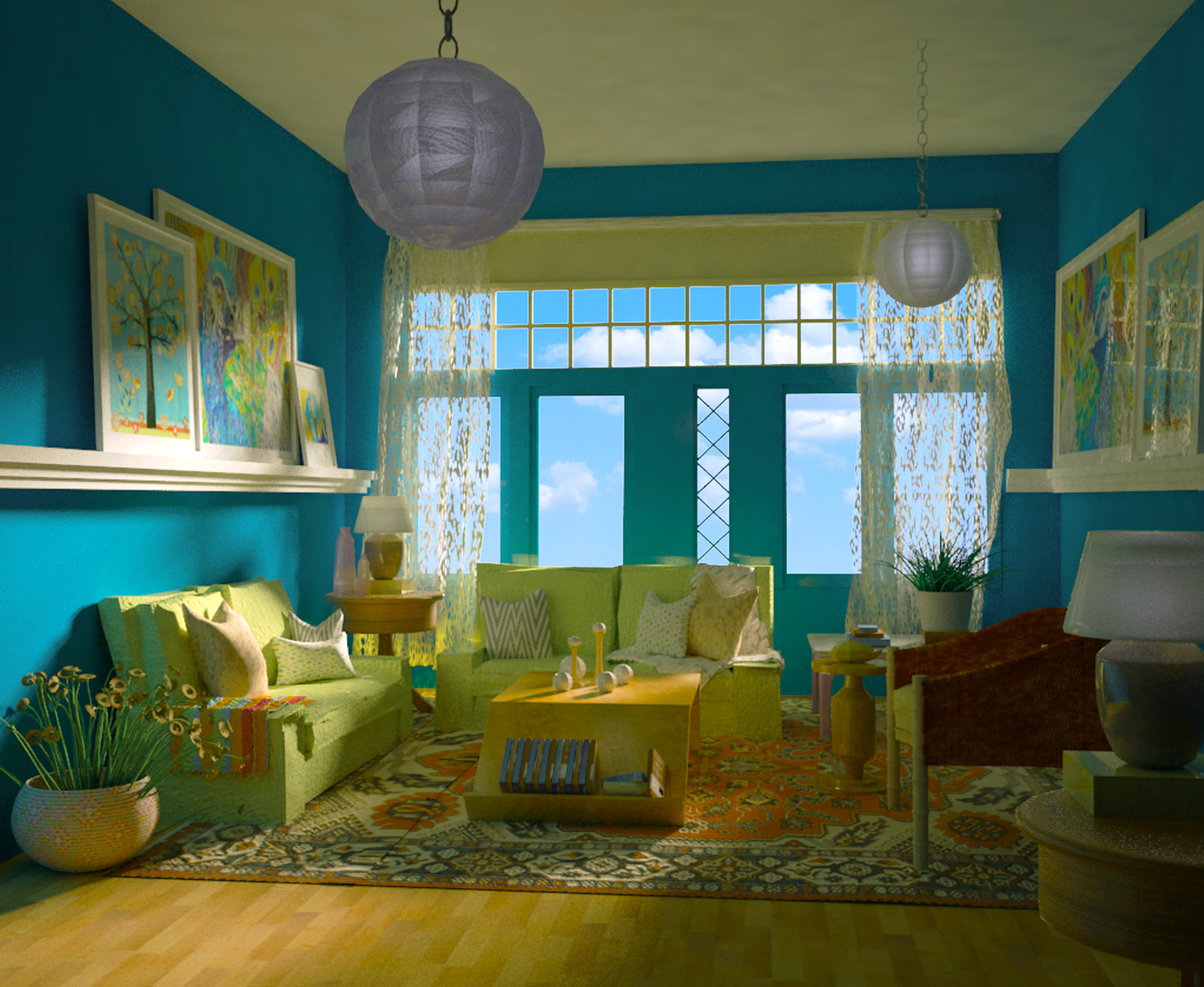 ArtStation - Drawing room