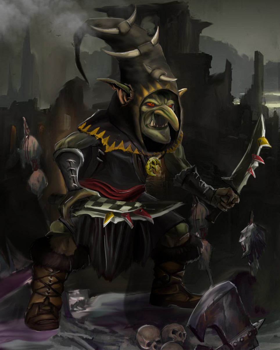 ArtStation - The Nasty Skulker gobbo
