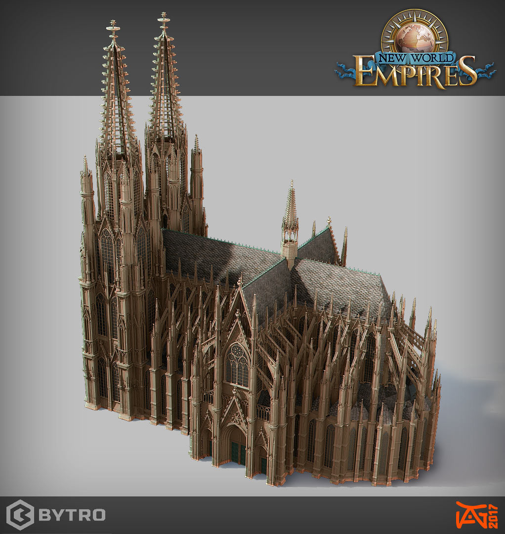 ArtStation - New World Empires Buildings