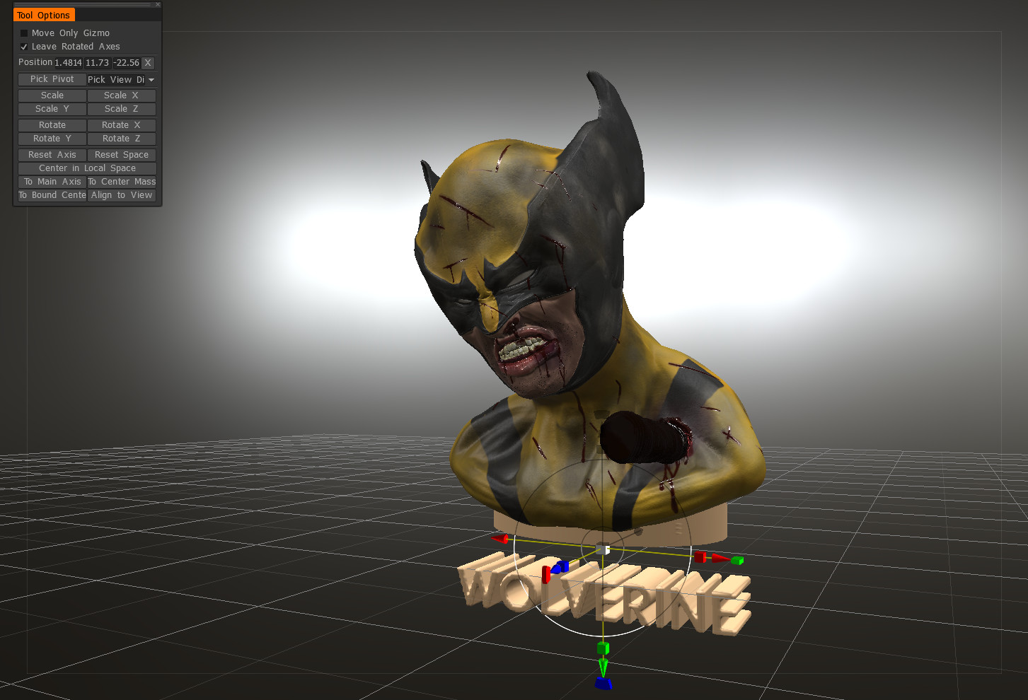 Kyle Grech - Marvel - Injured Logan - 3D-Coat