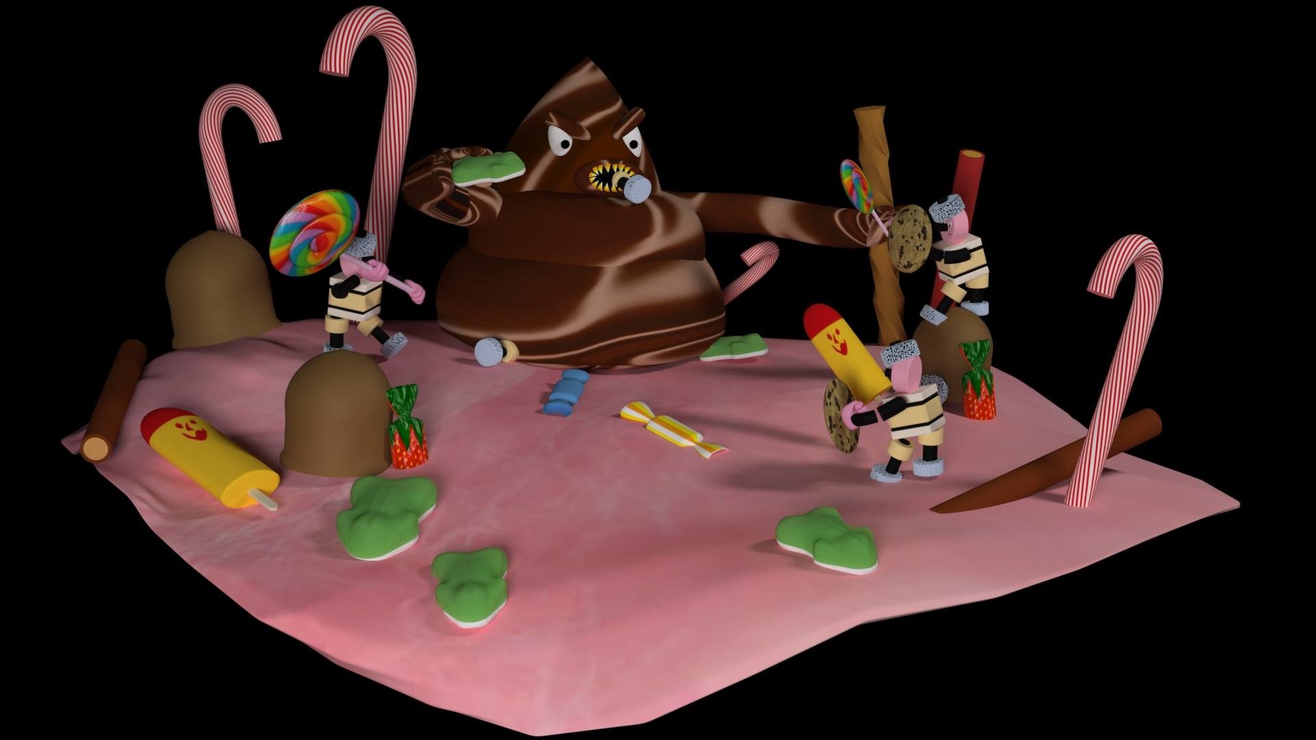 ArtStation - A Bitter Sweet Ending