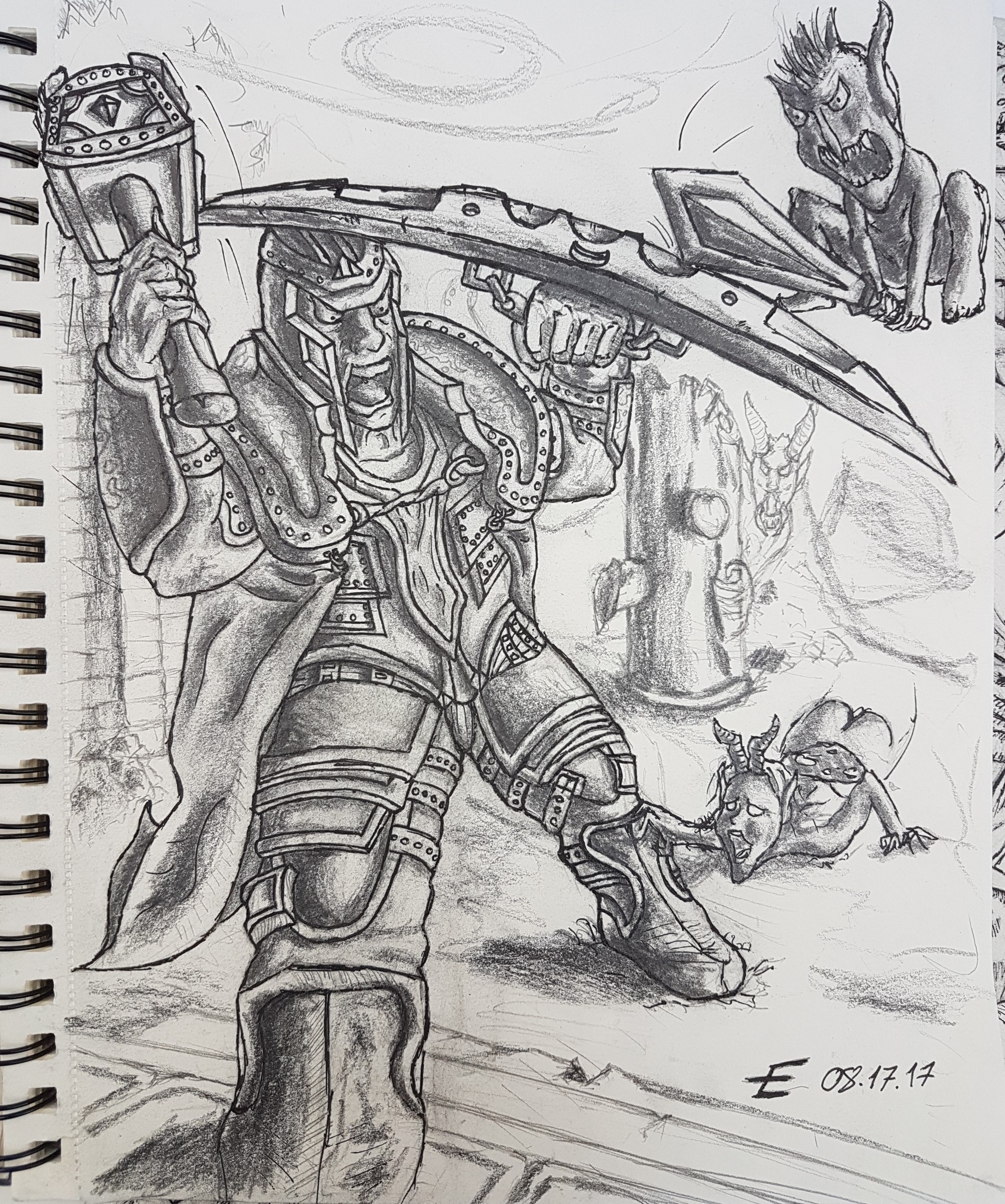 ArtStation - Knight in the jungle