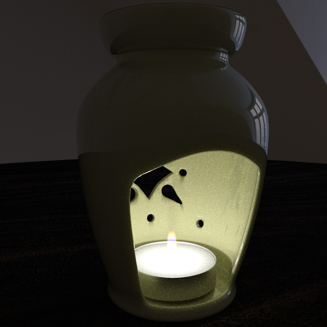 ArtStation - 3D Aromatic Lamp