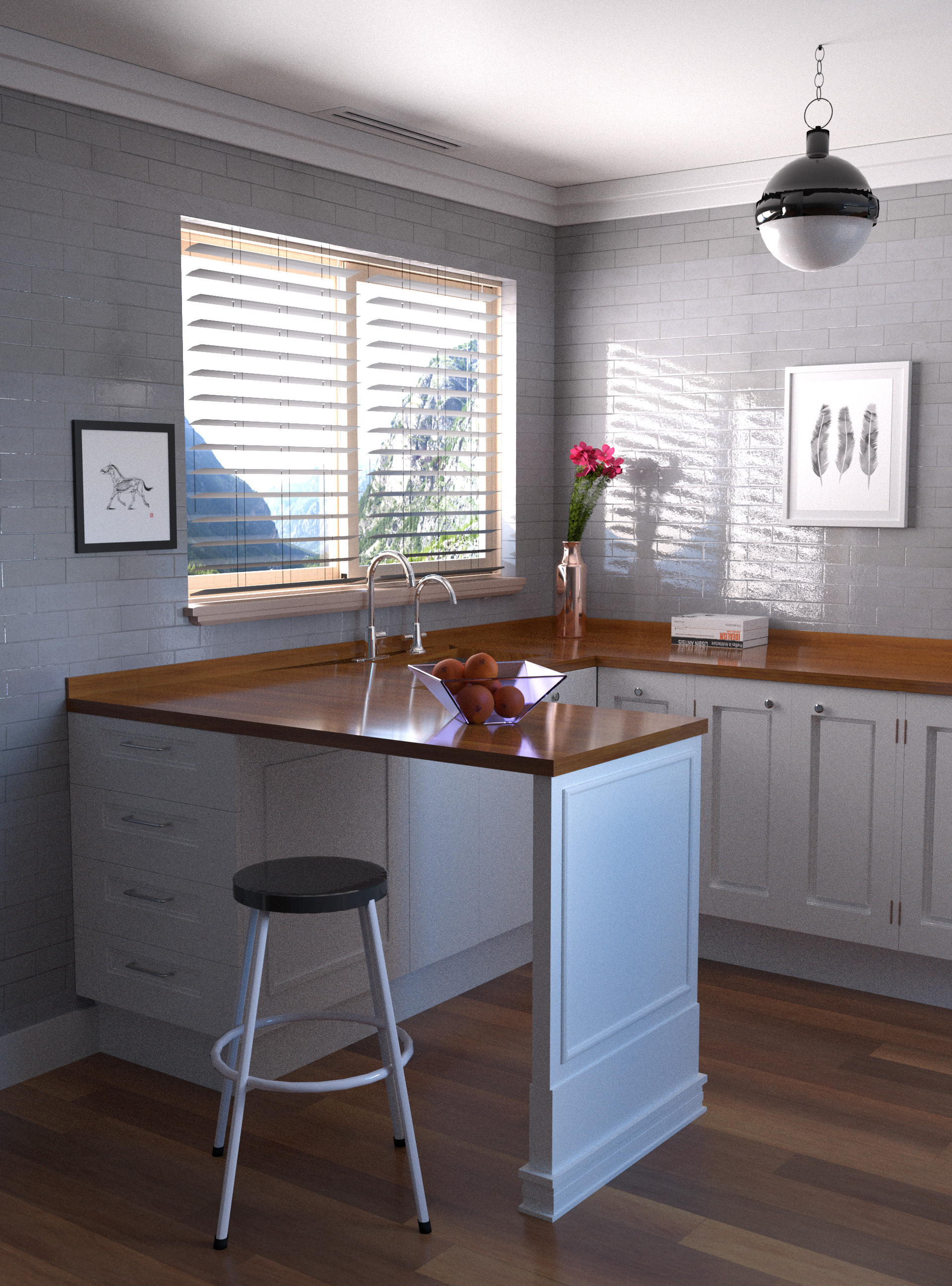 ArtStation - Kitchen Visualization