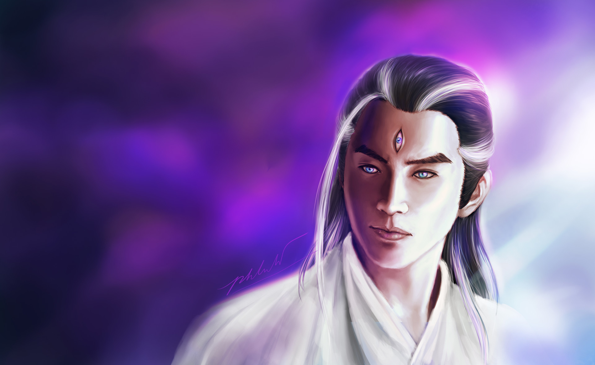 ArtStation - Chinese God_Erlang shen