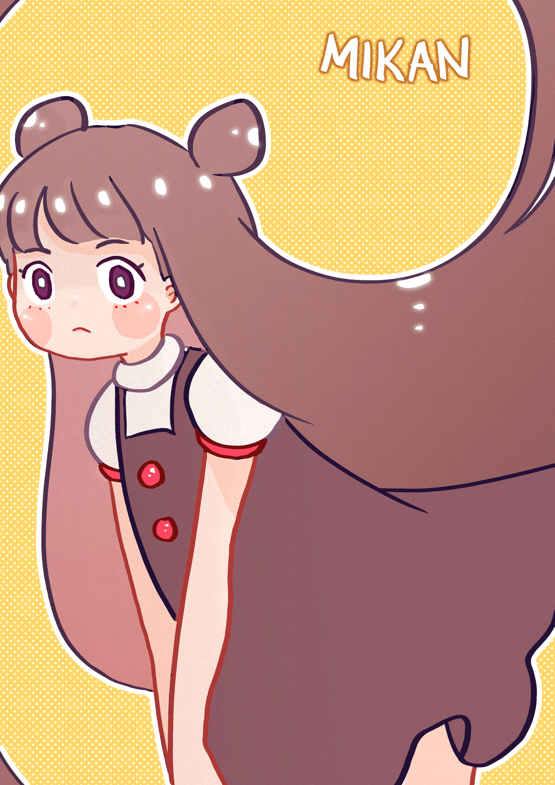 ArtStation - Mikan Sketch and color scheme