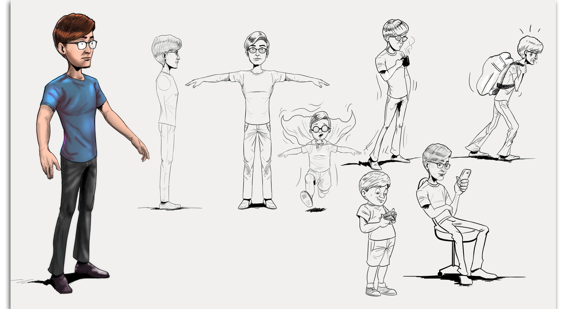 ArtStation - Adam Character Design 2017