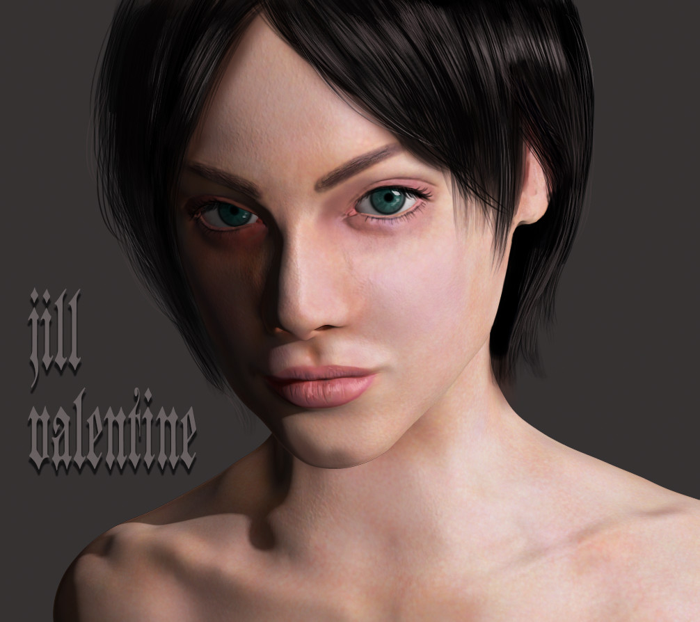 ArtStation - Resident evil Jill Valentine FAN ART