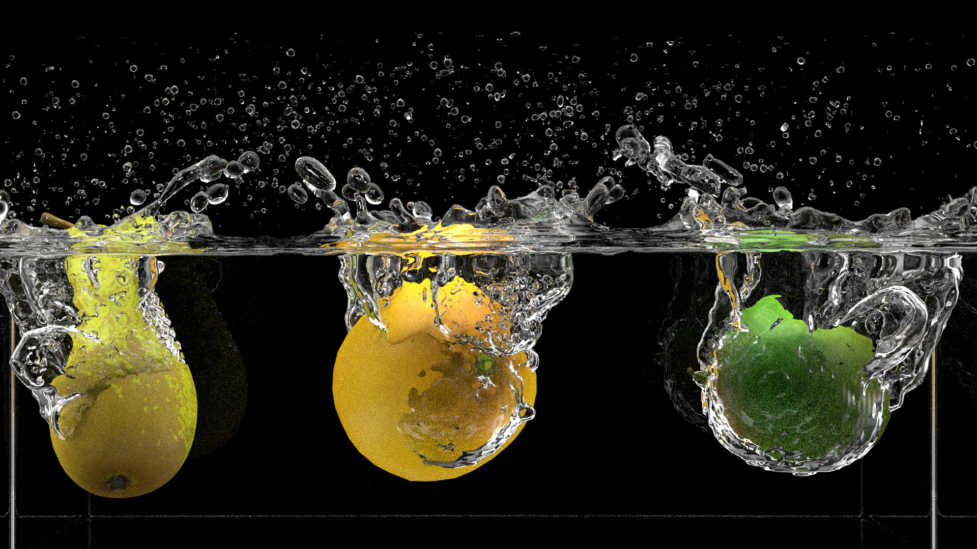 ArtStation - Fruit Splash