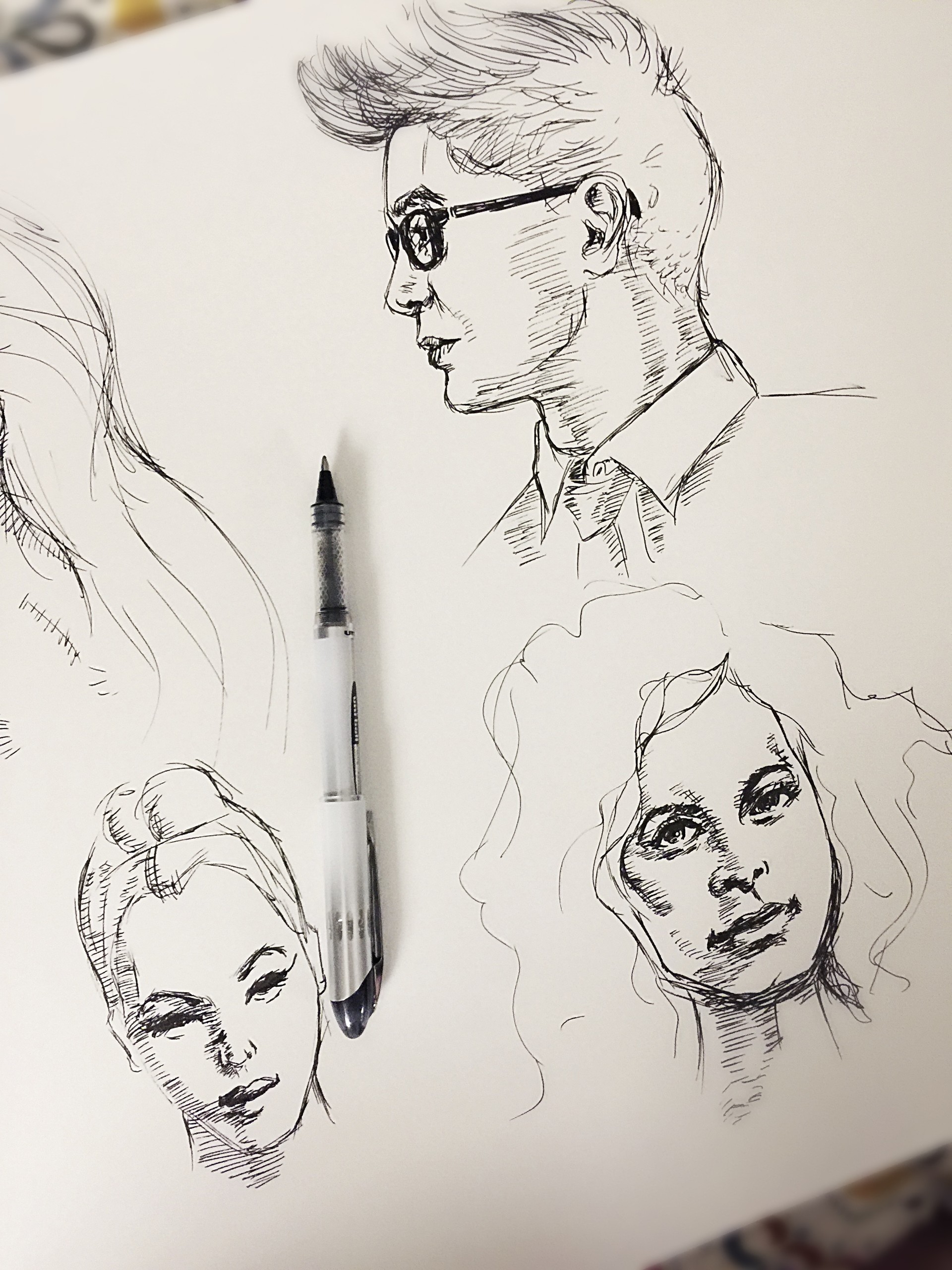 ArtStation - ink doodles