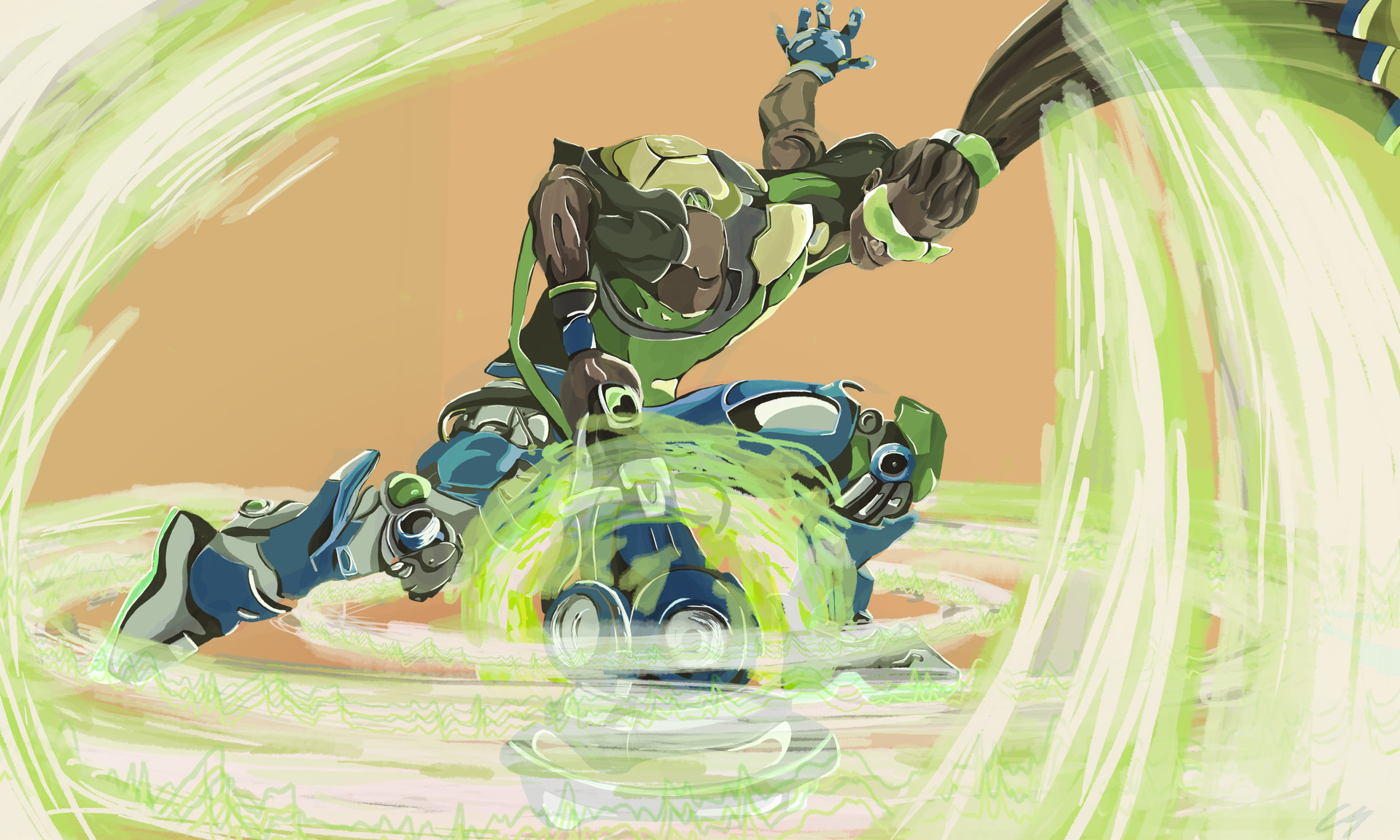 Lucio Breaking it Down - OC art : r/Overwatch