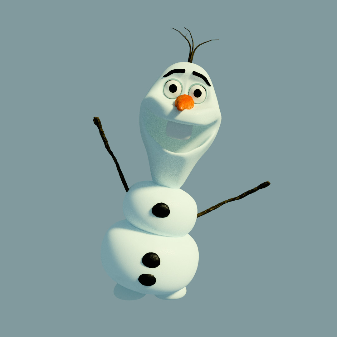 ArtStation - Olaf of Frozen Movie