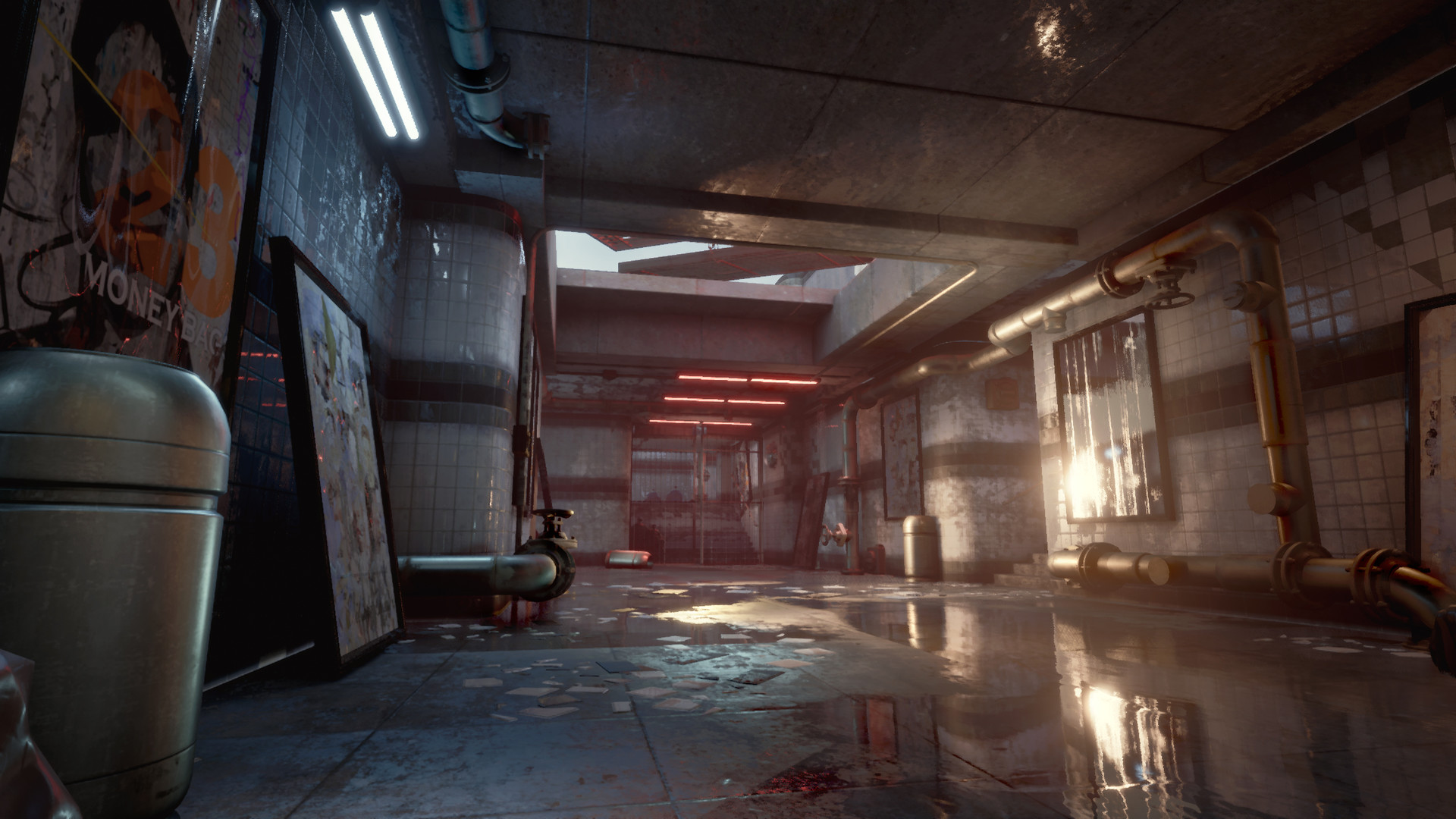 ArtStation - Sunset and Hallway