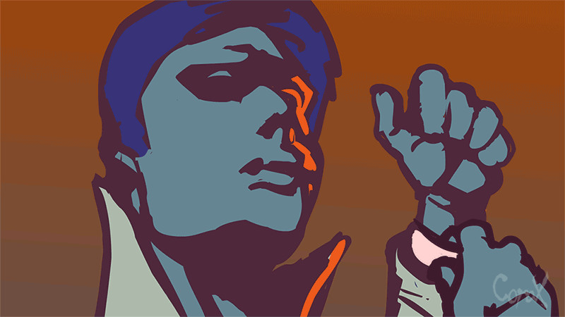 ArtStation - Rough Animation Excersise (GIF)