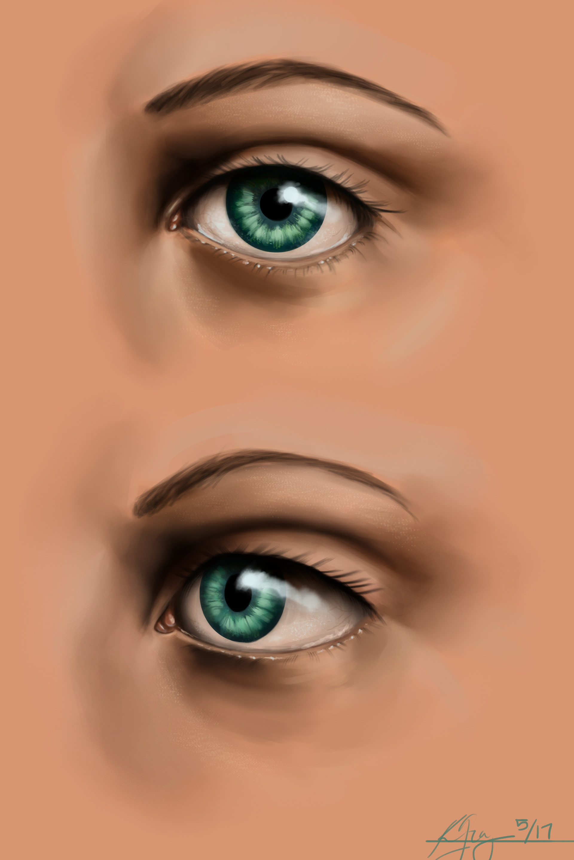 ArtStation - Eye Study