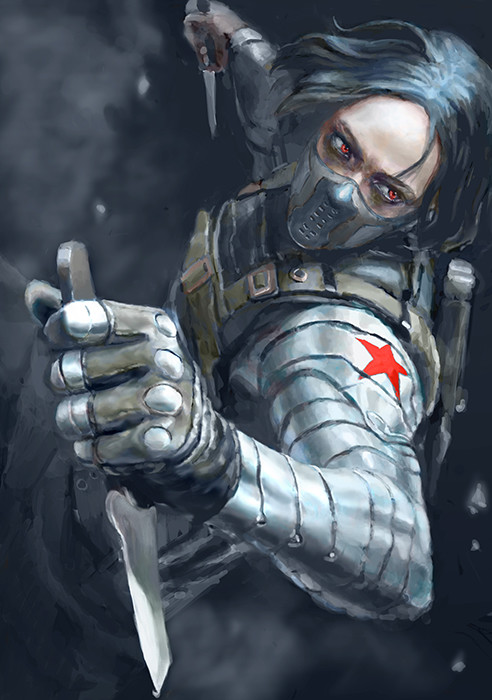 ArtStation - winter soldier