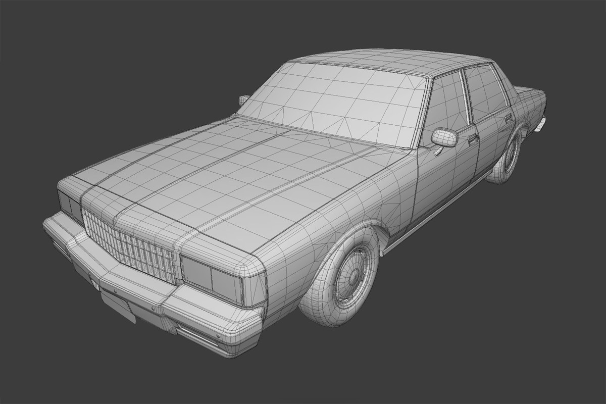 Chevy Caprice Blueprint