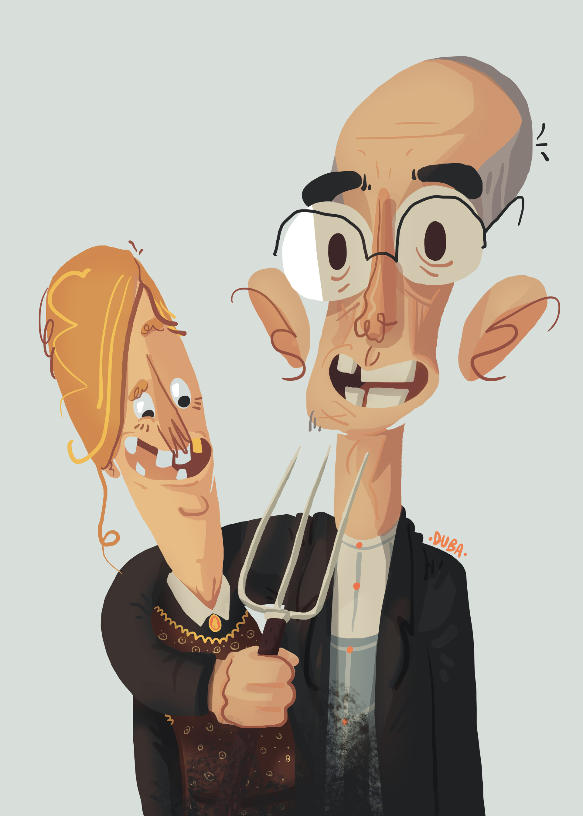 ArtStation - American Gothic