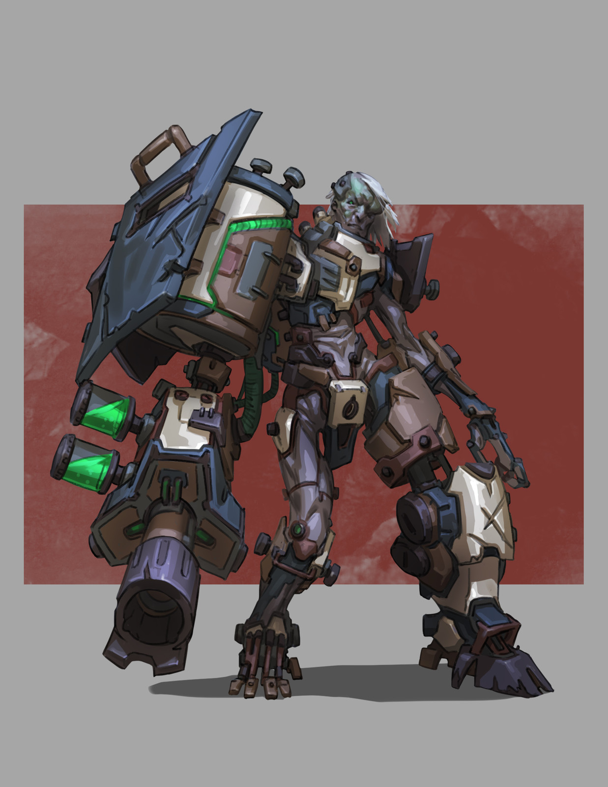 Art of William Liu - Art Station Beyond Human Challenge