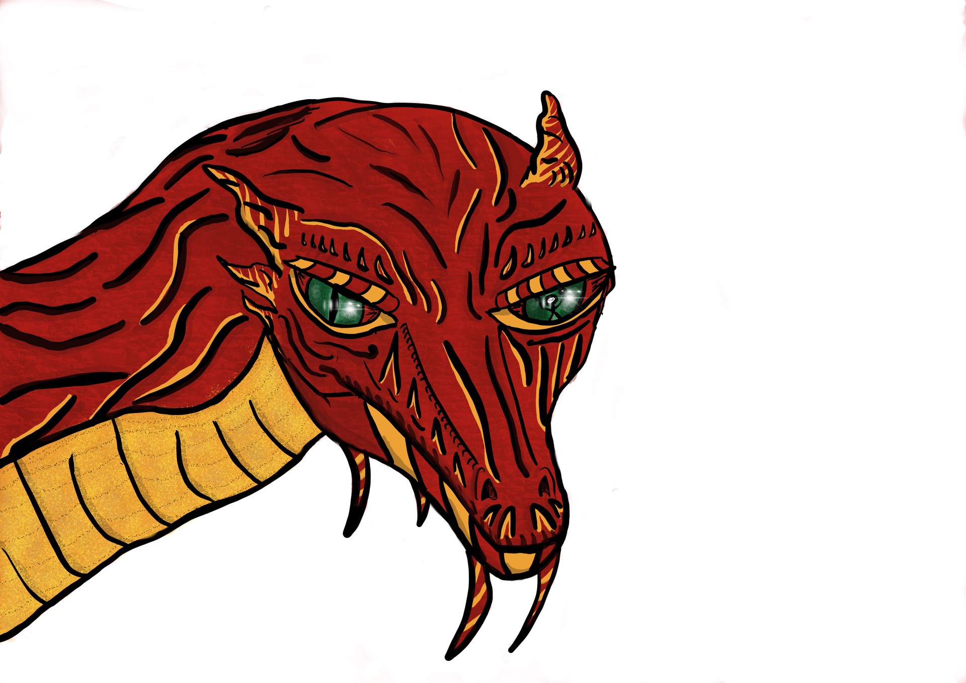 ArtStation - Dragon - FRED 8 - Drawing Practice