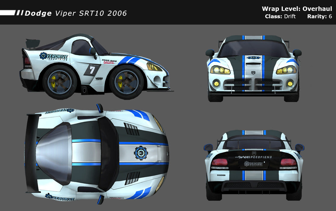 ArtStation - Car Town Racing - Vehicle Wrap Design