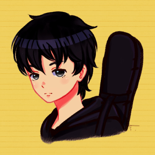 ArtStation - michael (w/ blinking animation)