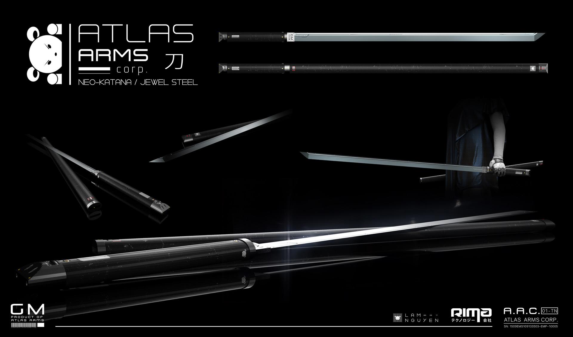 ArtStation - Neo-Katana / Jewel Steel