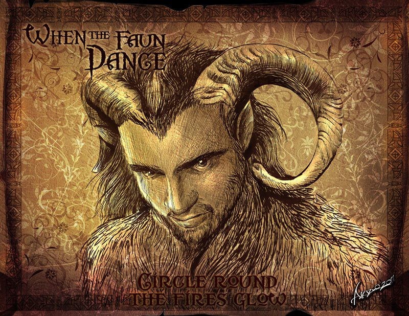 ArtStation - Self portrait/ when the Faun Dance