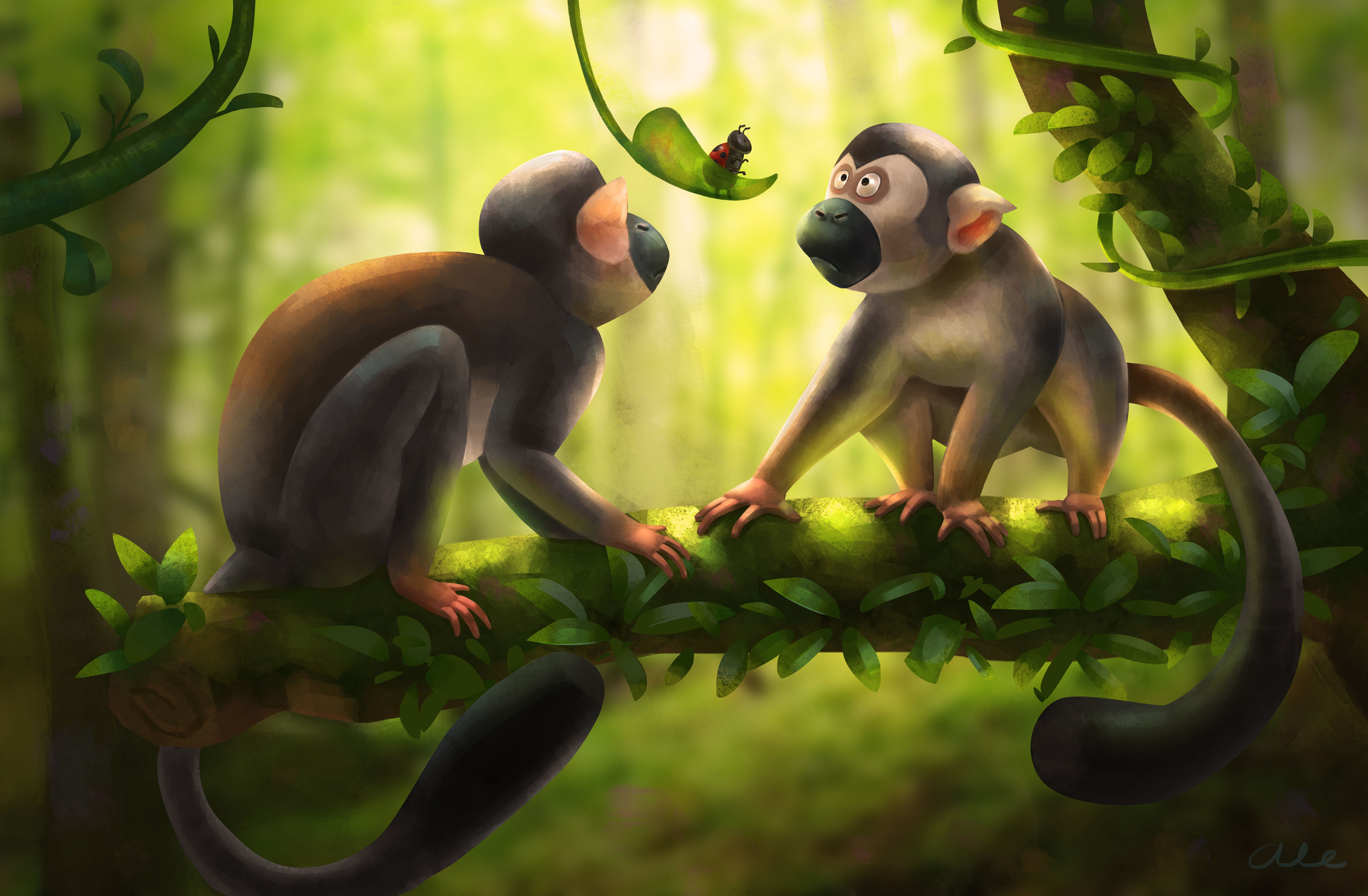 ArtStation - Monkeys