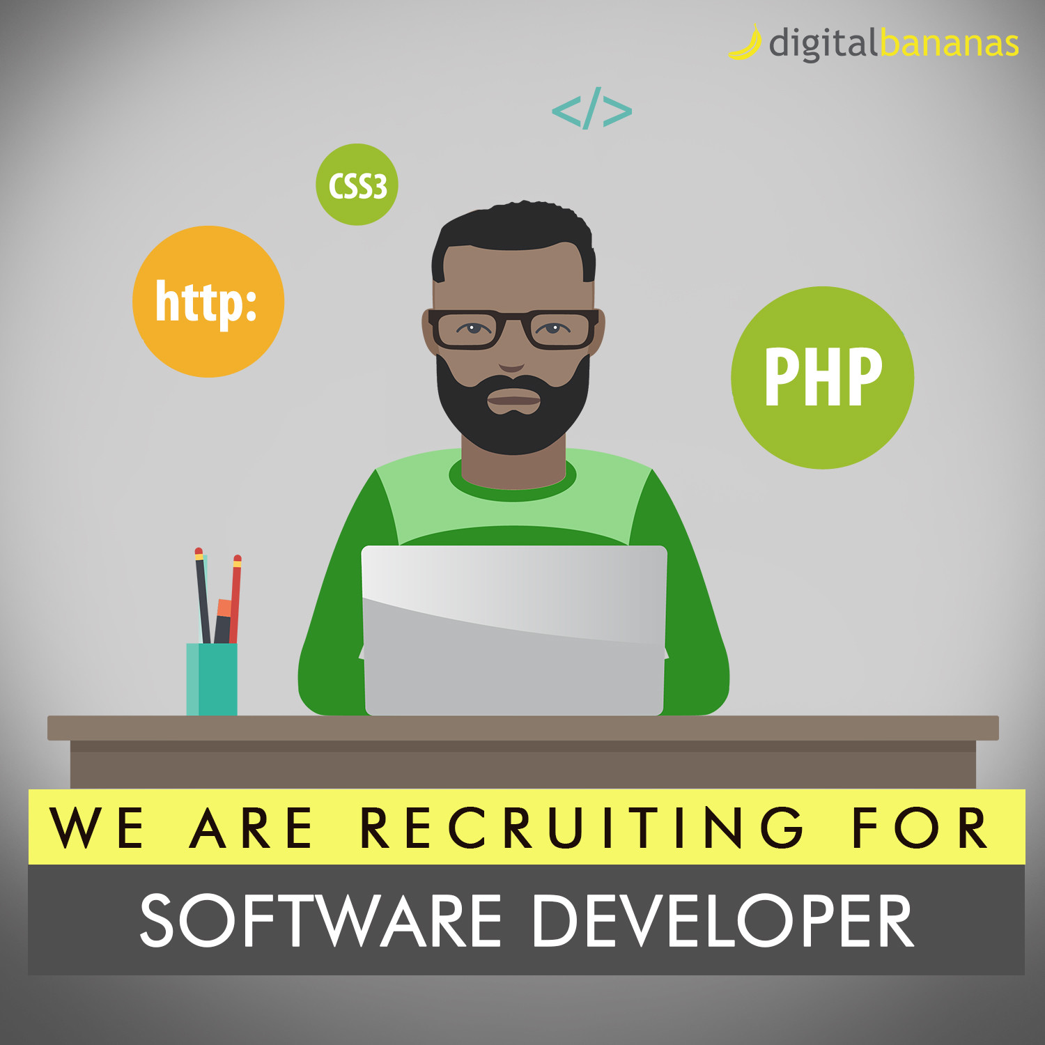 ArtStation - Vector Illustrations For DigitalBananas.Co.Uk