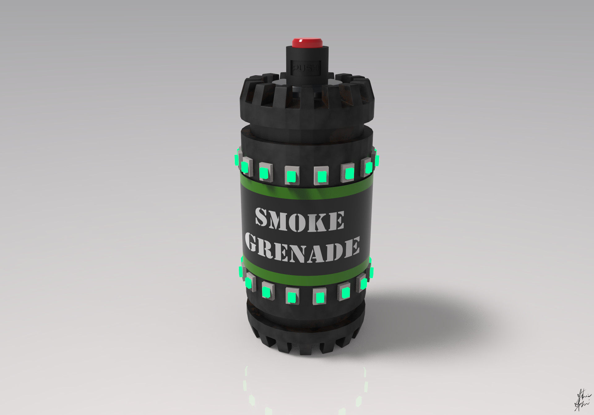 ArtStation - Smoke Grenade