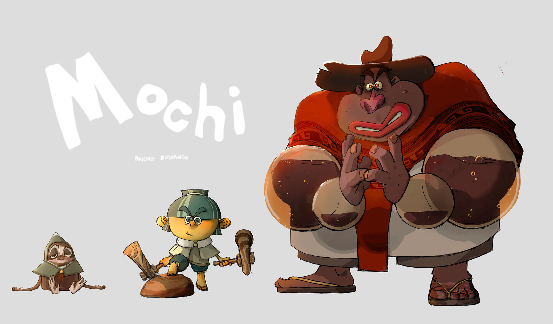 ArtStation - Mochi: Character Line up