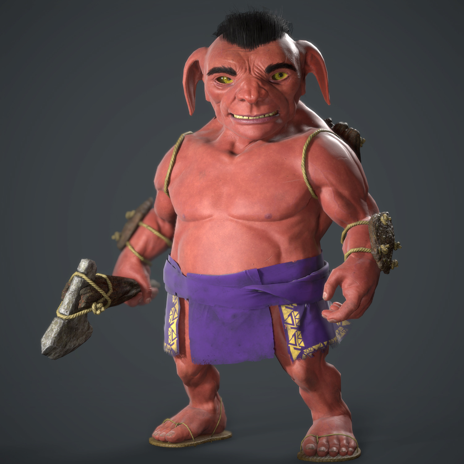 ArtStation - Tribal Goblin