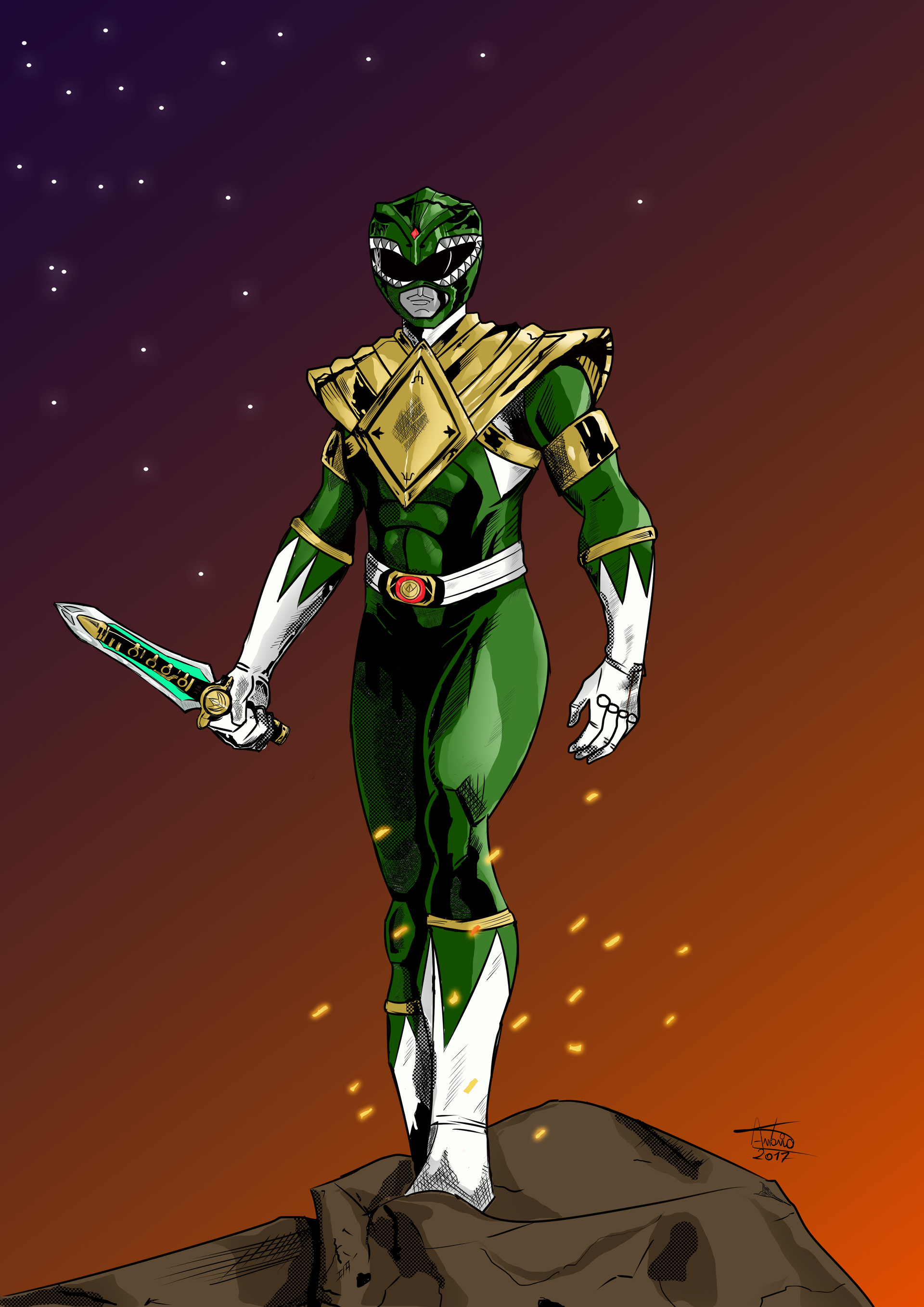 ArtStation - Green Ranger