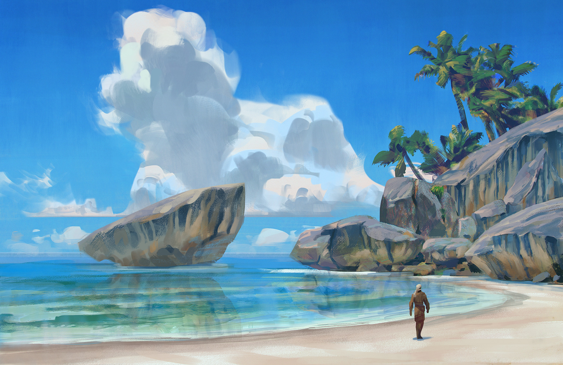 ArtStation - Life is a beach!