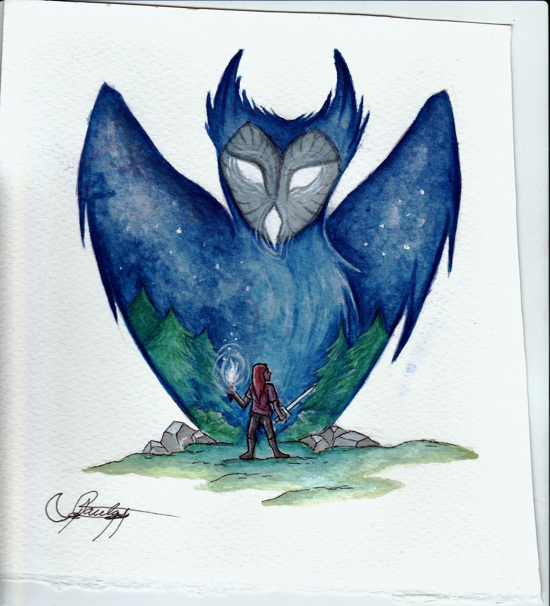 ArtStation - Night owl