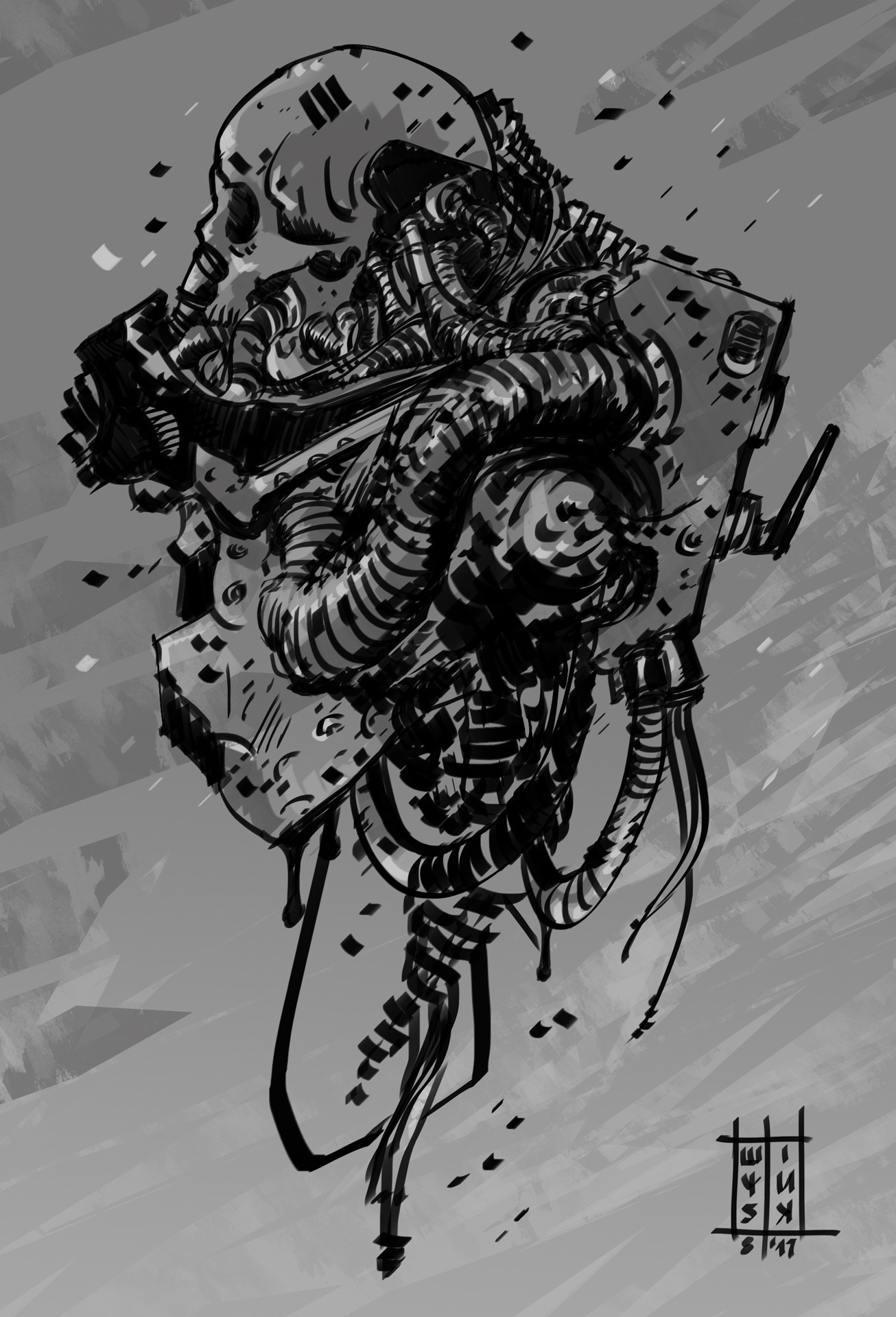 ArtStation - Skeleton Zombie