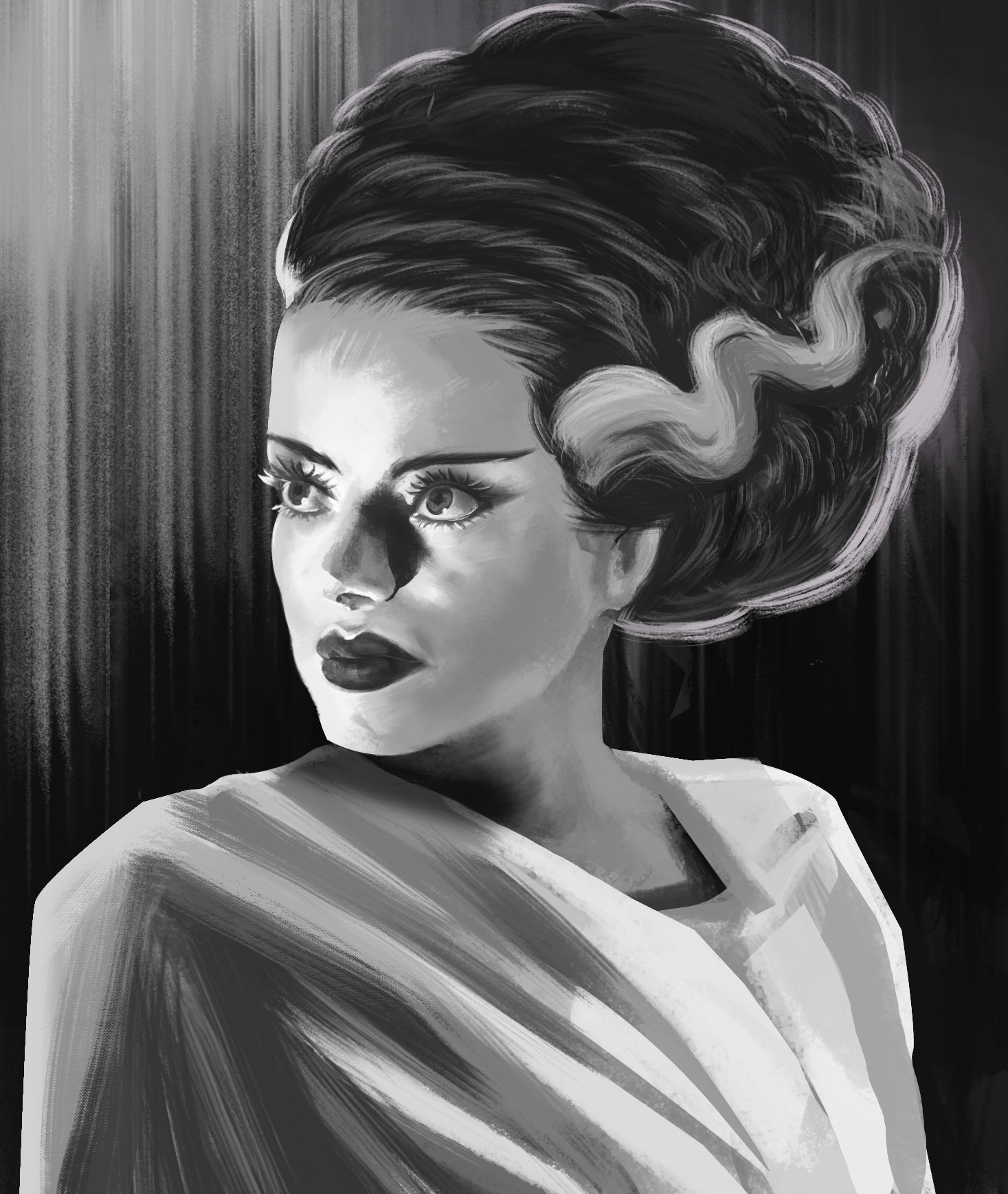 Bride Of Frankenstein Portrait