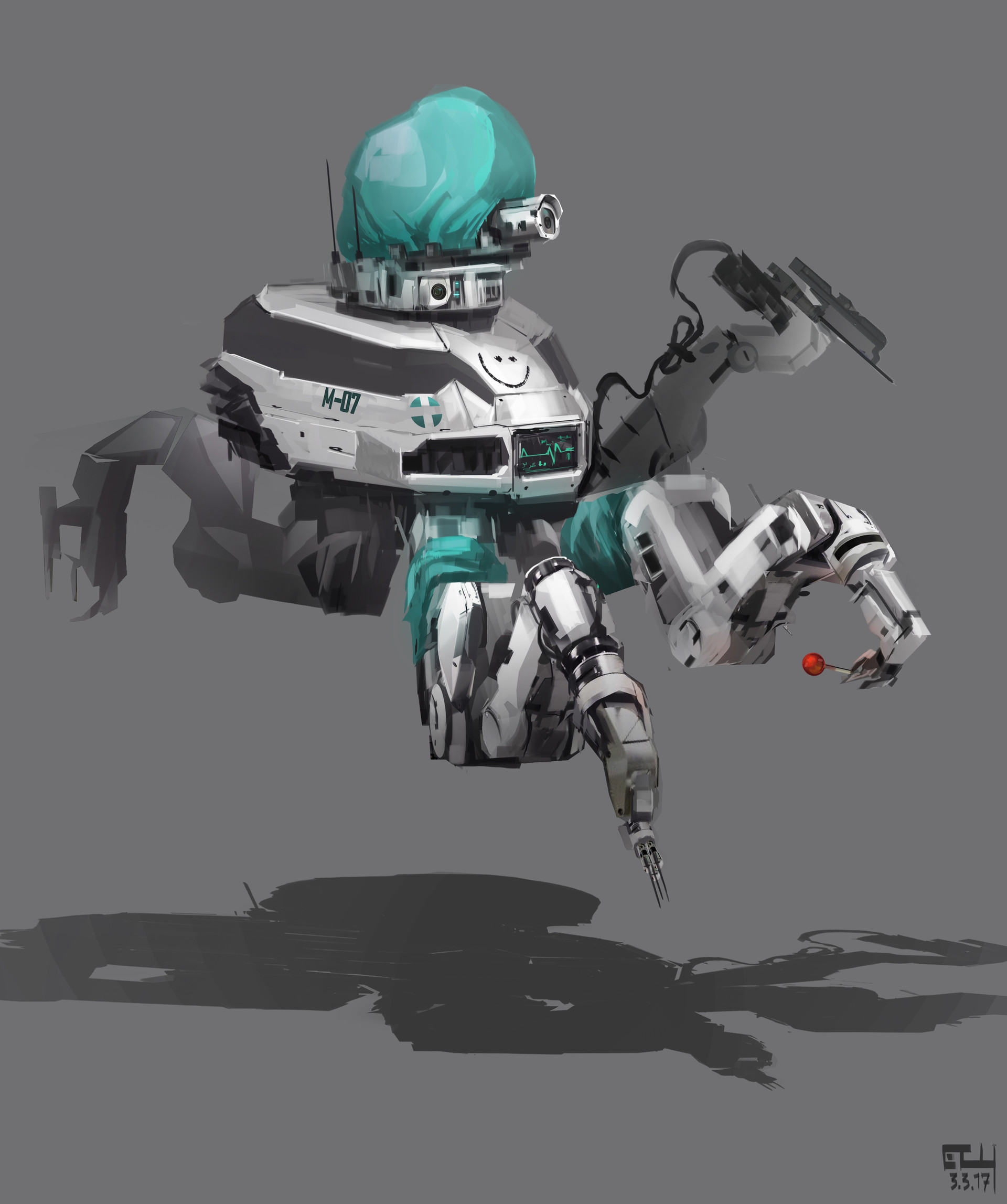 ArtStation - Medical Drone 2017