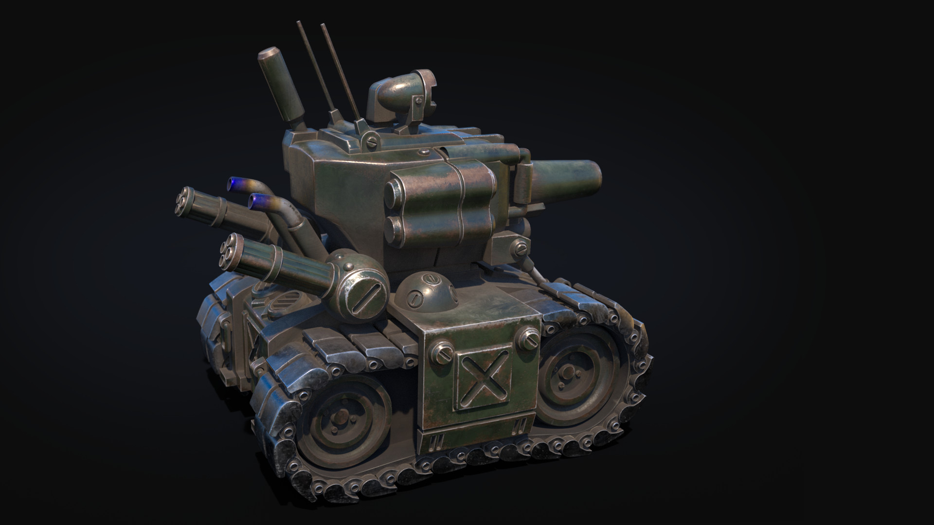 Natasha Finka - Metal Slug Tank