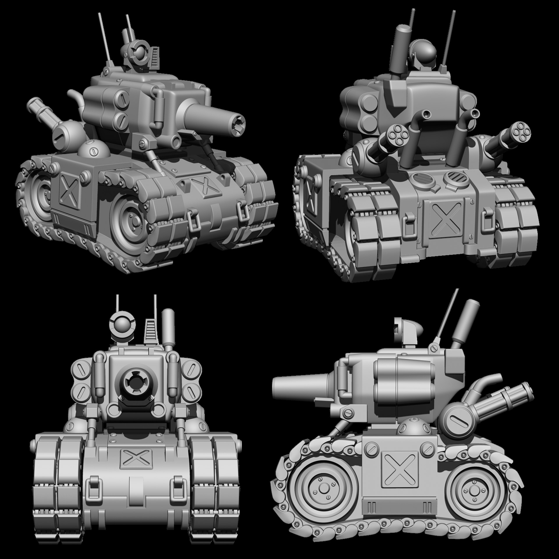 Natasha Finka - Metal Slug Tank