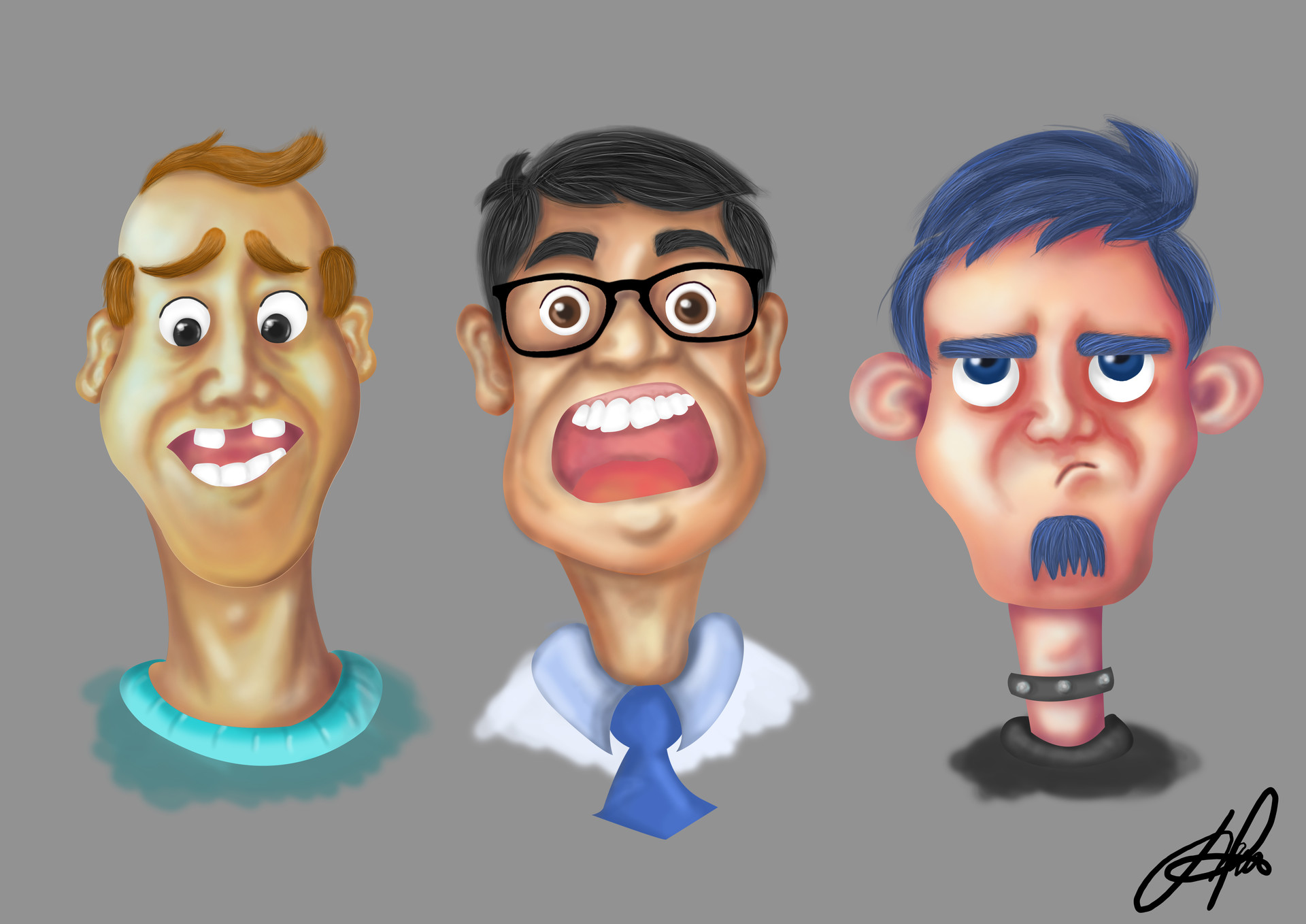 ArtStation - Expression study