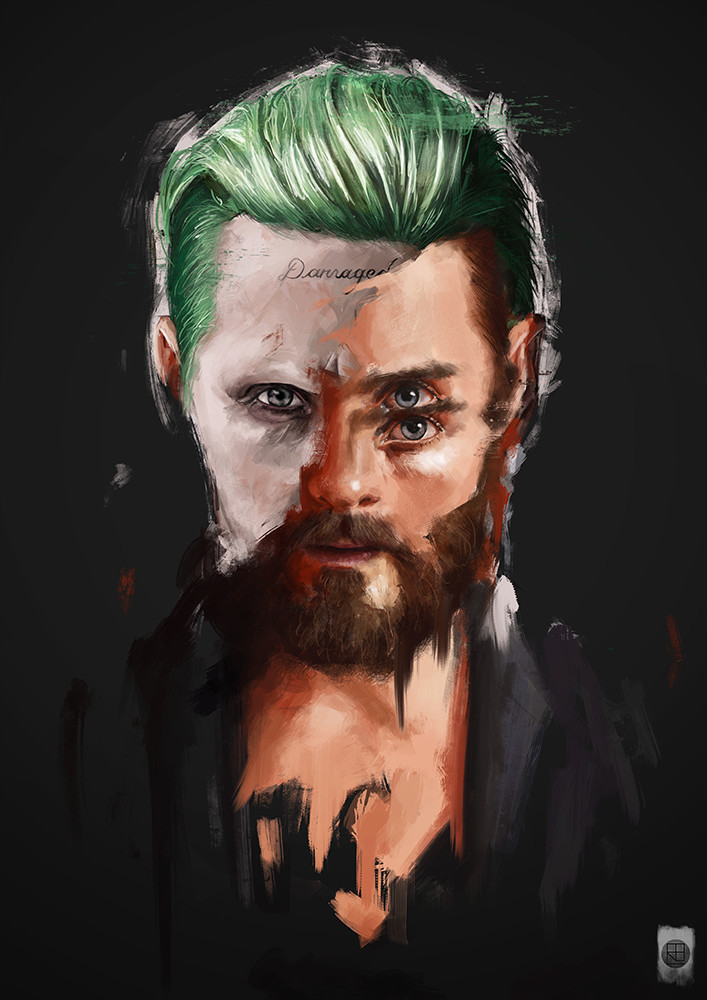 ArtStation - Jared Leto Portrait