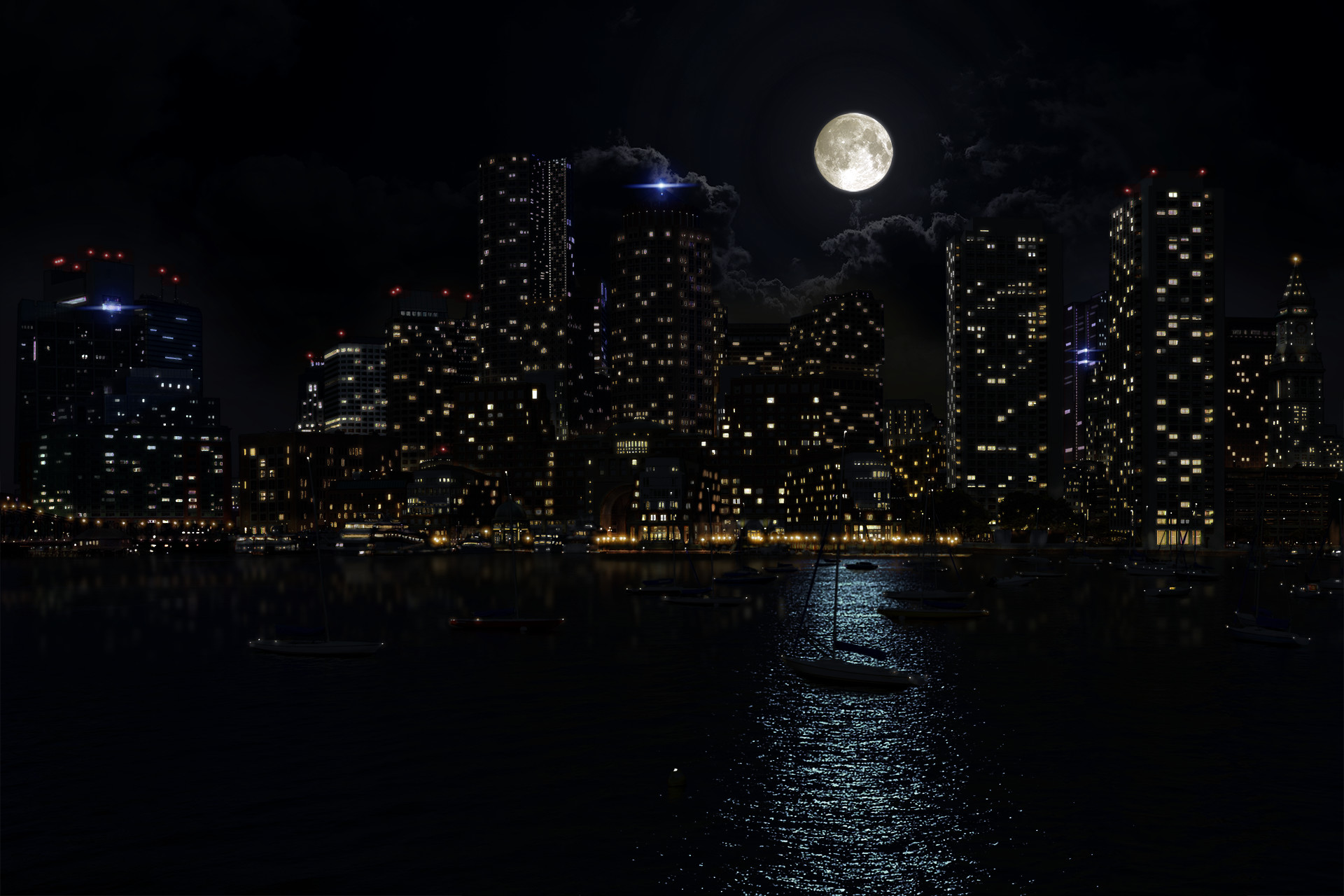 ArtStation - Day by Night