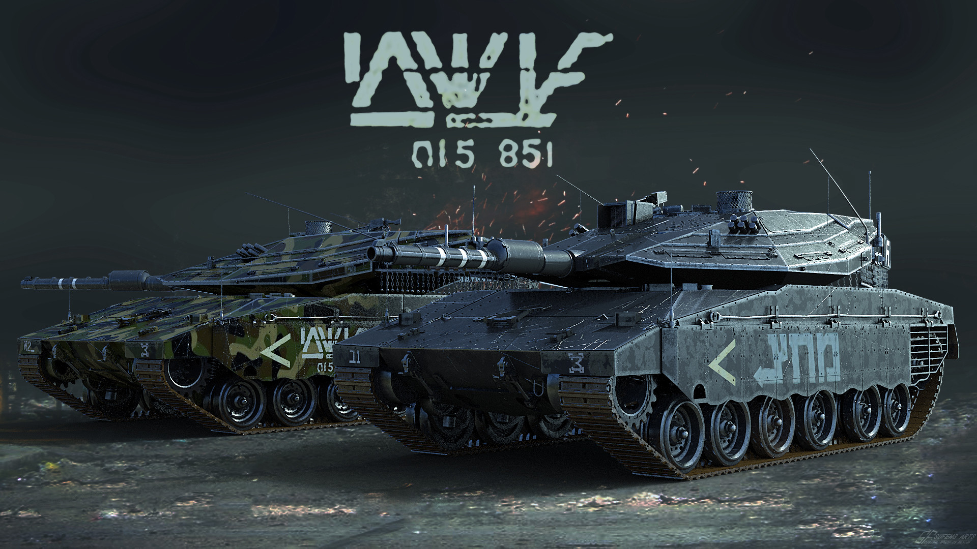 ArtStation - Dark Tank_2