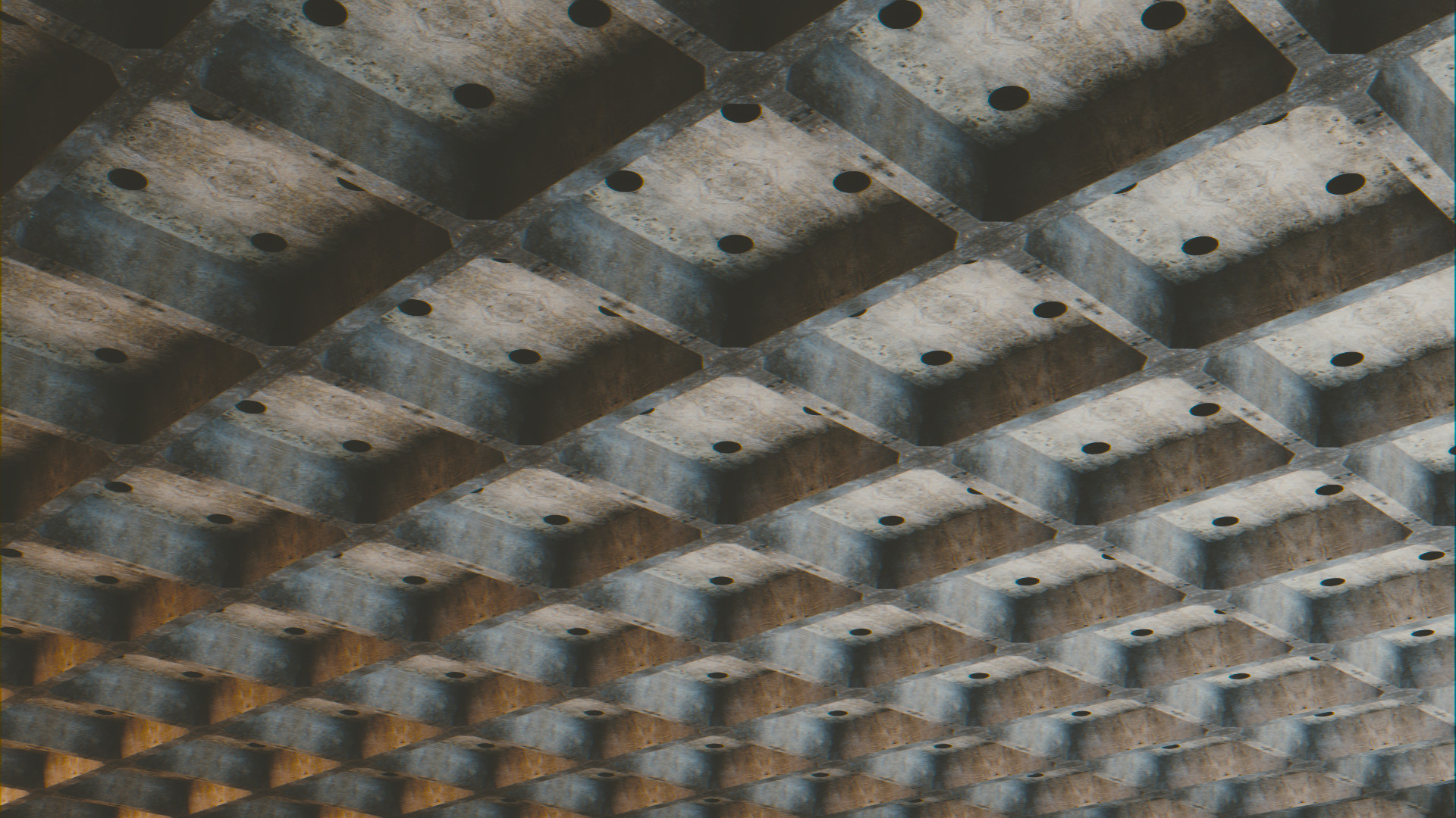 ArtStation - Ceiling/ concrete shader test 1